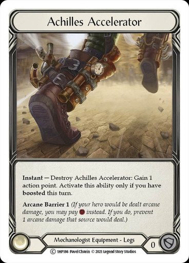 FAB TCG – 1HP186 Achilles Accelerator C – ARKEN